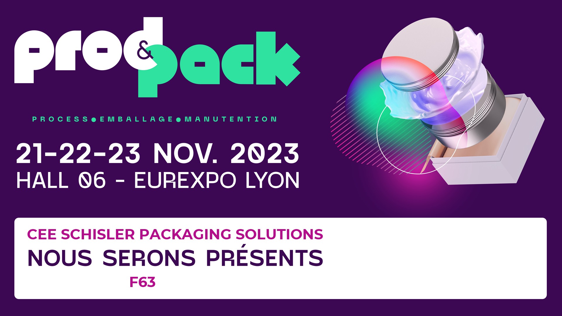 Rencontrez nos équipes à Prod&Pack! - CEE Packaging Solutions